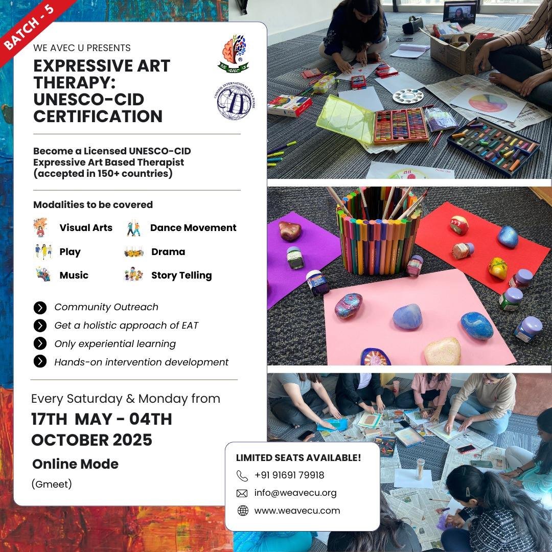 Expressive Art Therapy - We Avec U New Website
